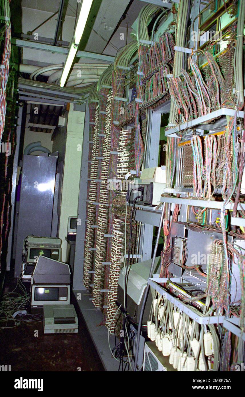 Renovation of the Pentagon building. Removal of WECO communication ...