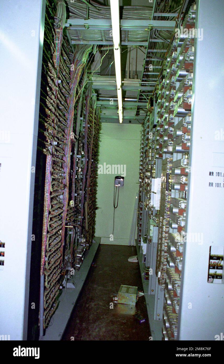 Renovation of the Pentagon building. Removal of WECO communication ...