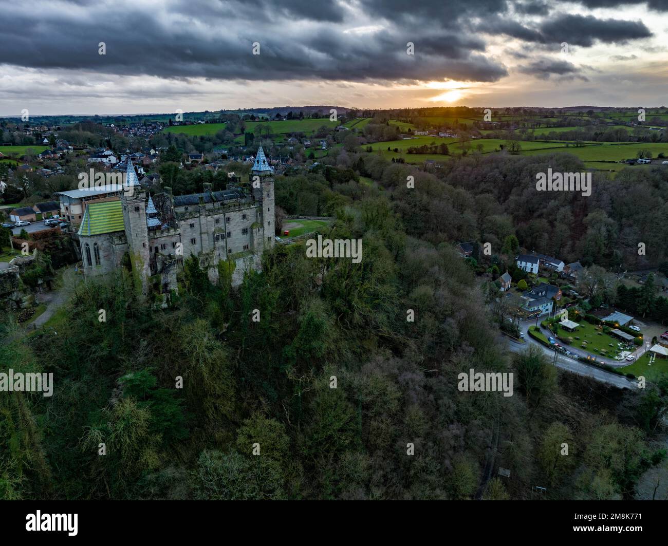 Random Drone Shots aerial Images From Stoke-On-Trent Stock Photo - Alamy
