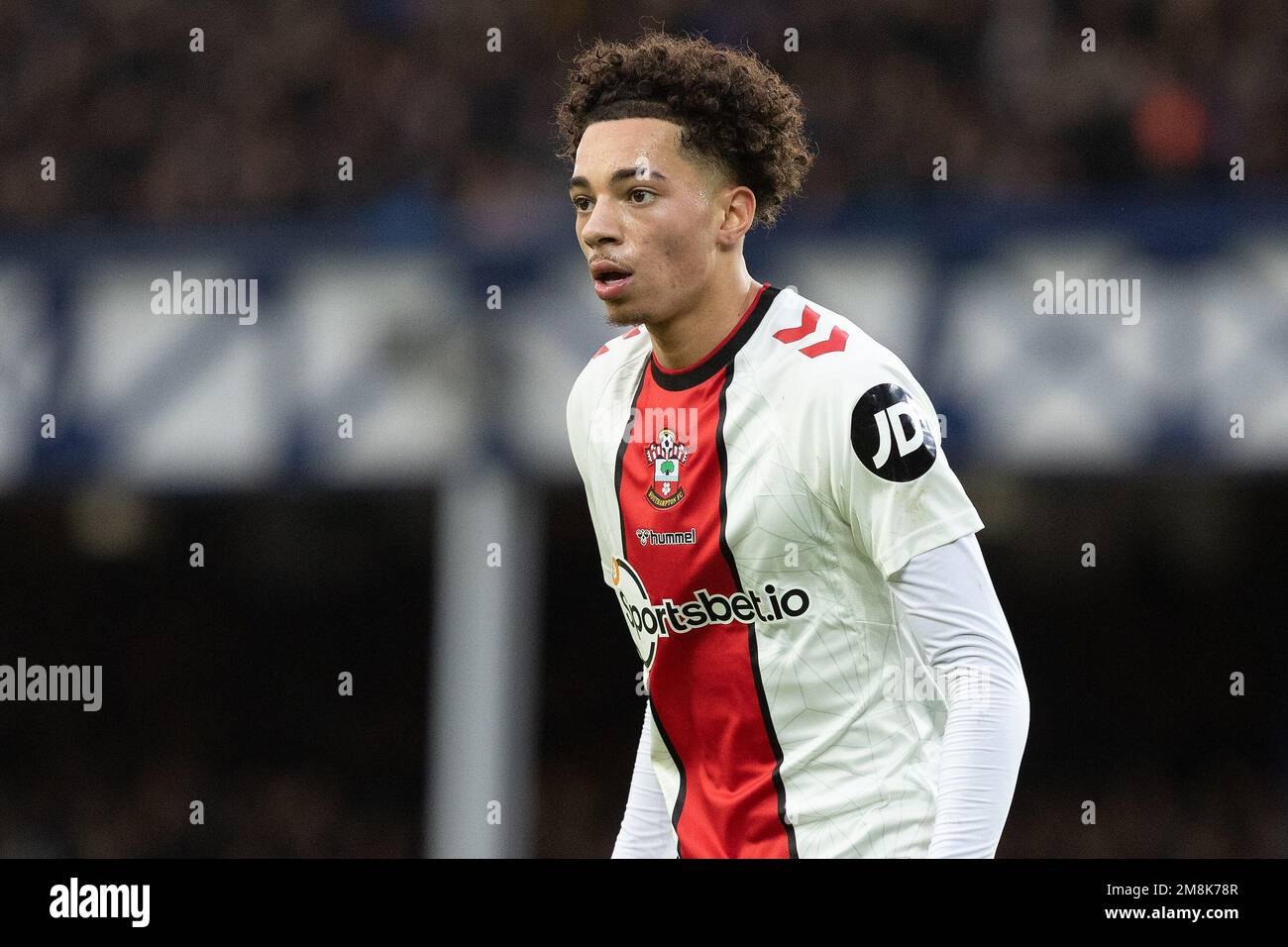 Samuel Edozie #23 of Southampton during the Premier League match ...