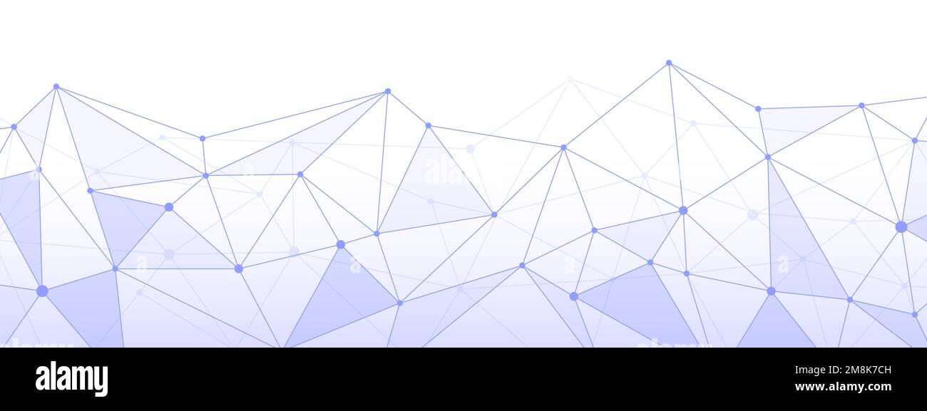 Triangle mesh decorative background with transparencies and copy space ...