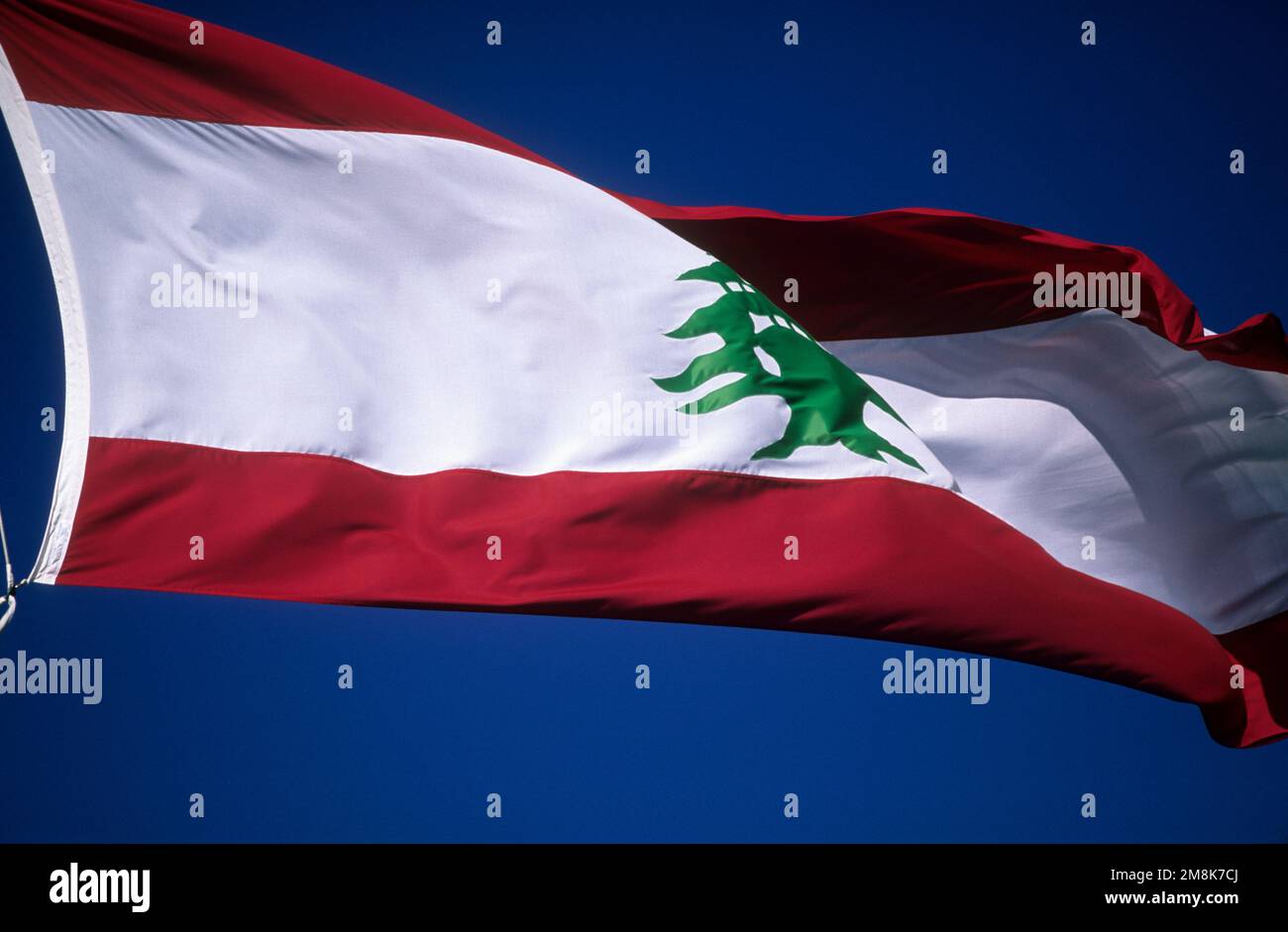 Lebanon, national flag/colours Stock Photo - Alamy