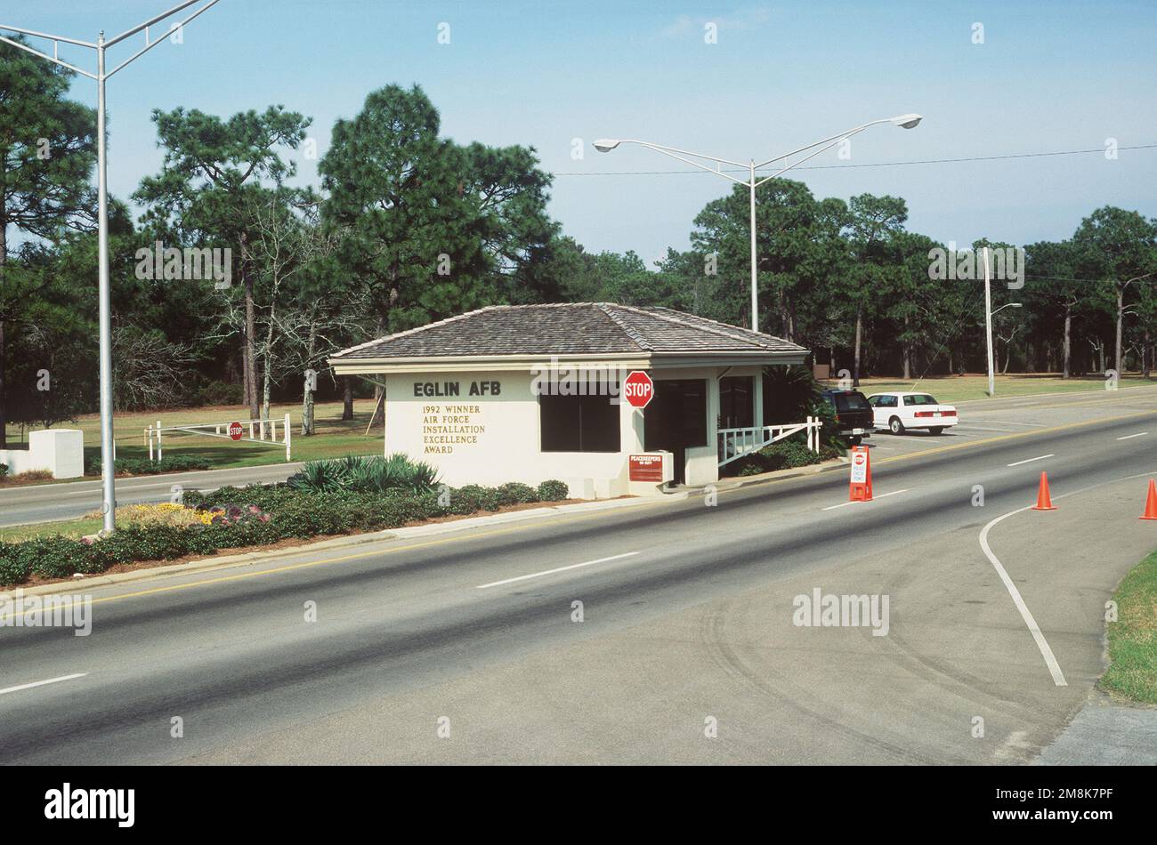 Eglin air force base gate hi-res stock photography and images - Alamy