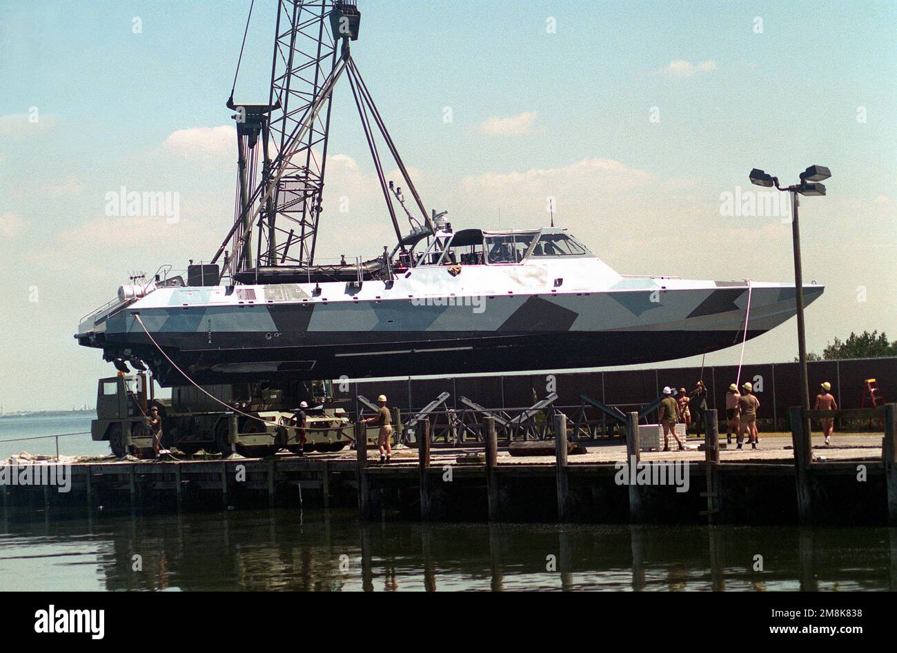 The Mark V experimental fast patrol boat (XFPB) for SEAL special ...