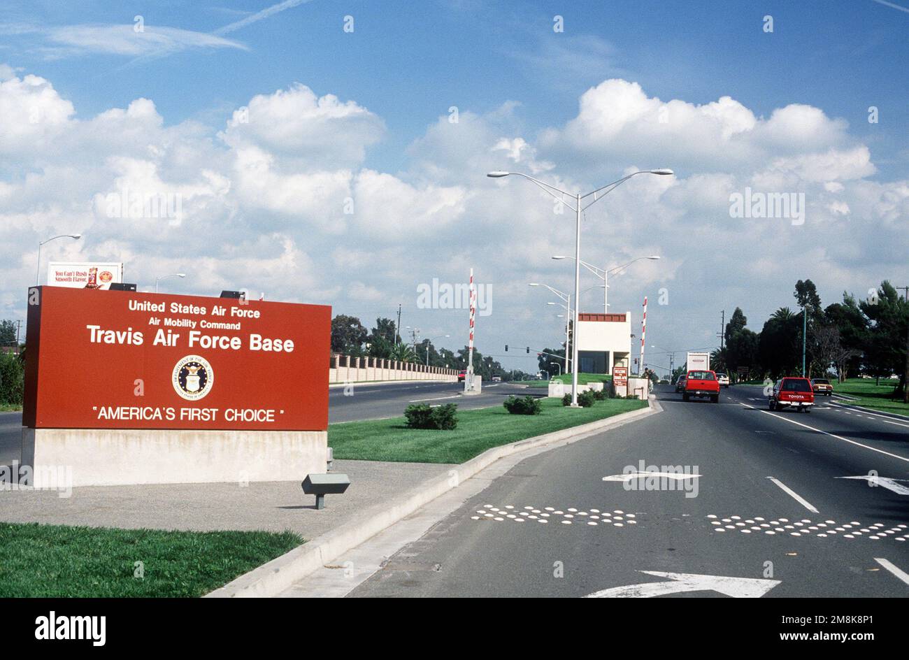 Sign travis air force hi-res stock photography and images - Alamy