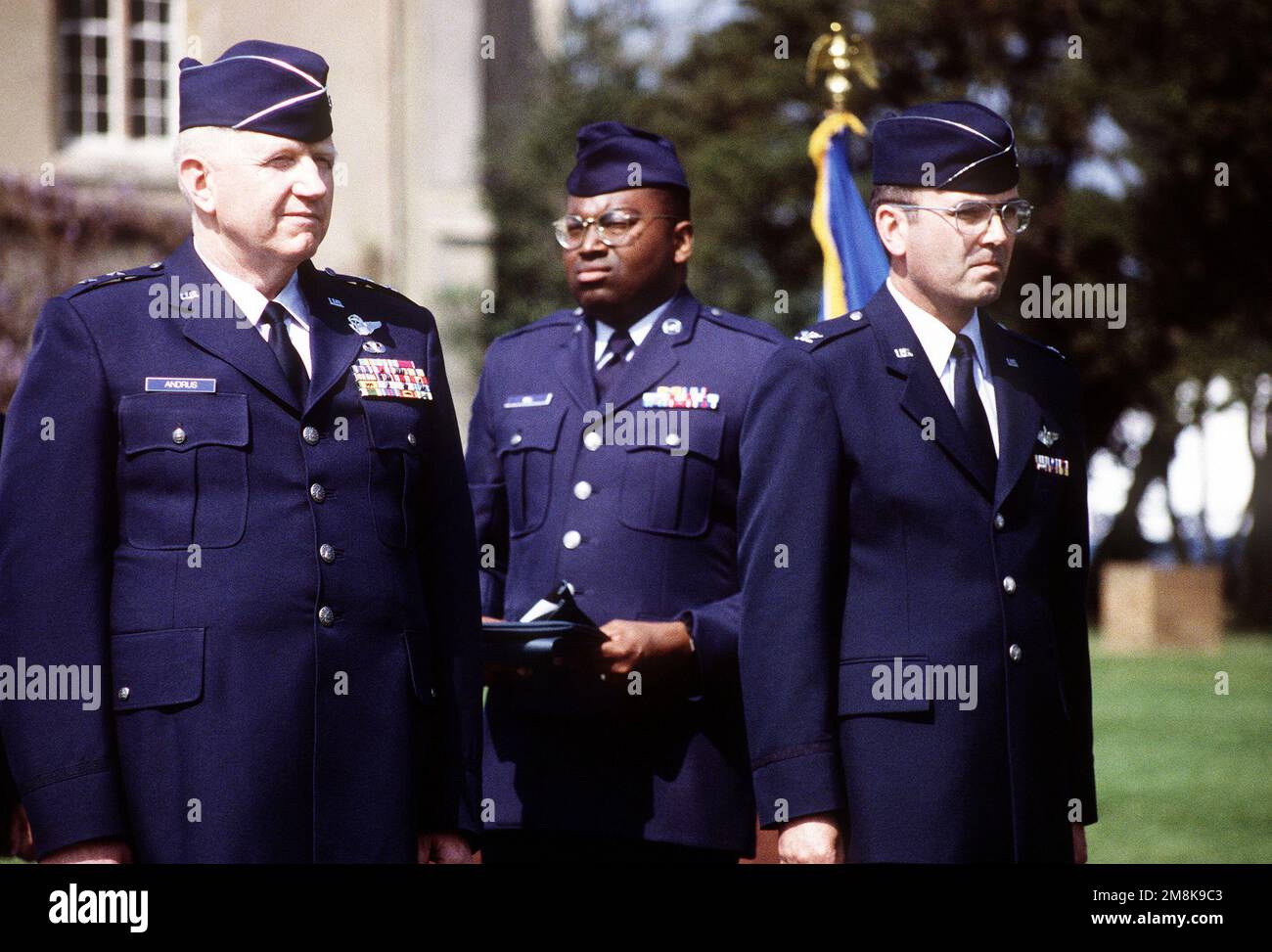 Introduction of MGEN James G. Andrus, Third Air Force Commander, and ...