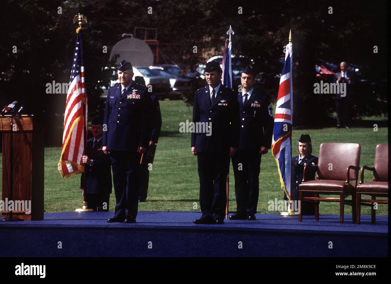 MGEN James G. Andrus, Third Air Force Commander, requests adjutant's ...