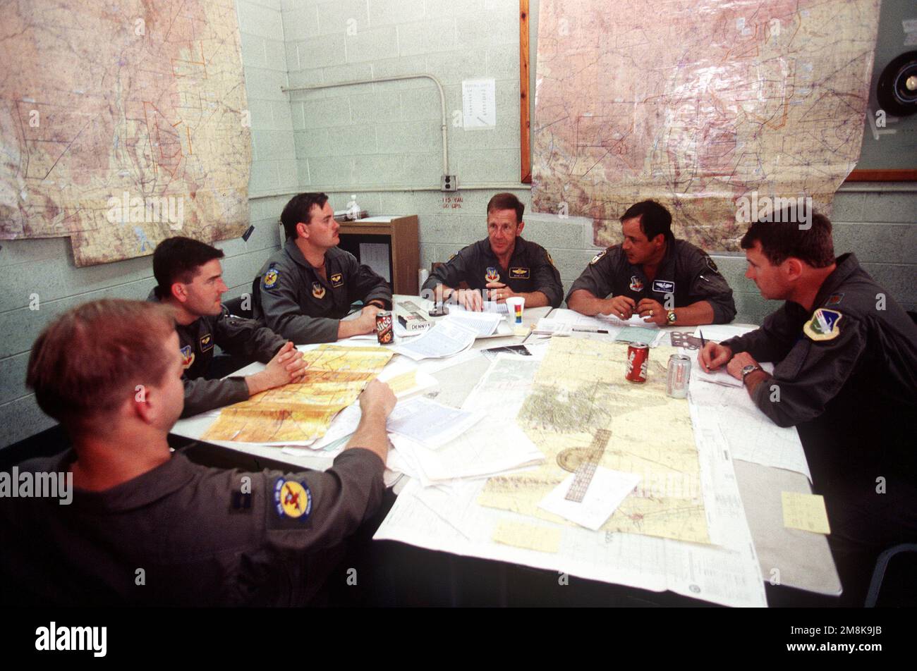 F-15 Strike Eagle pilots and the Weapons System Operators for the 334th ...