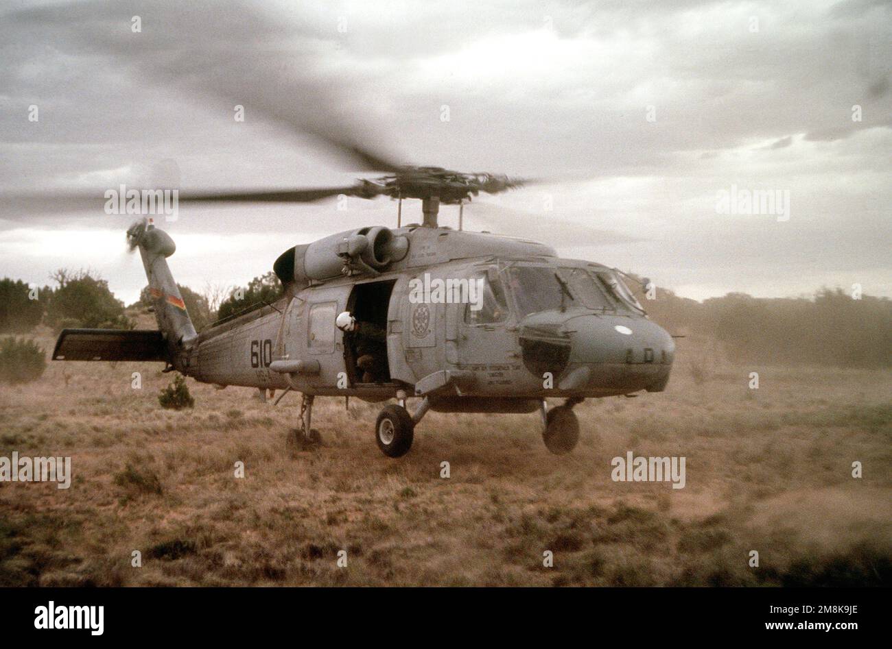 A US Navy SH-60 Seahawk helicopter from Helicopter Anti-Submarine ...
