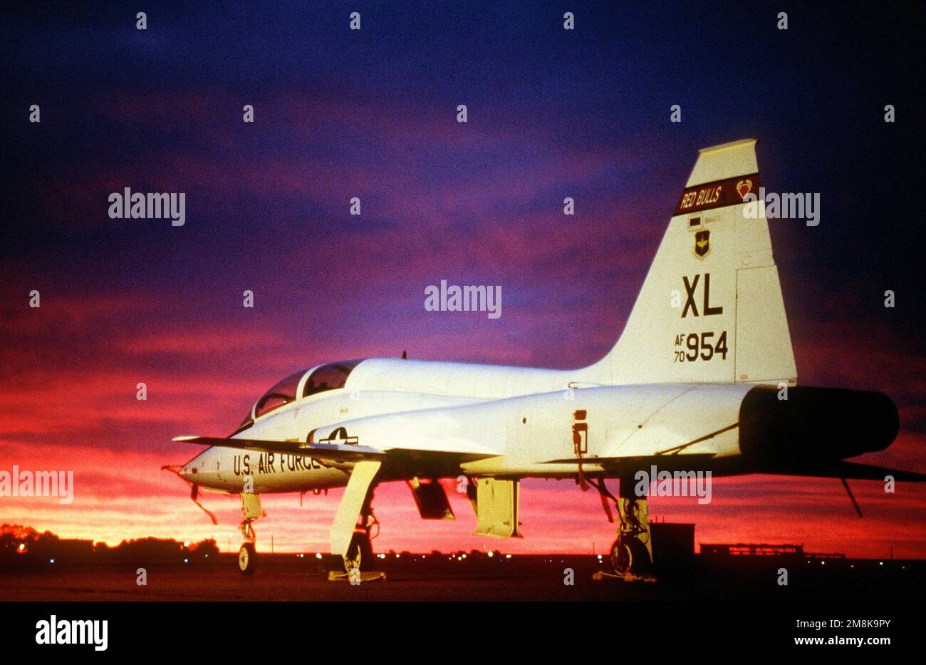 A US Air Force T-38 Talon from the 87th Flying Training Squadron ...