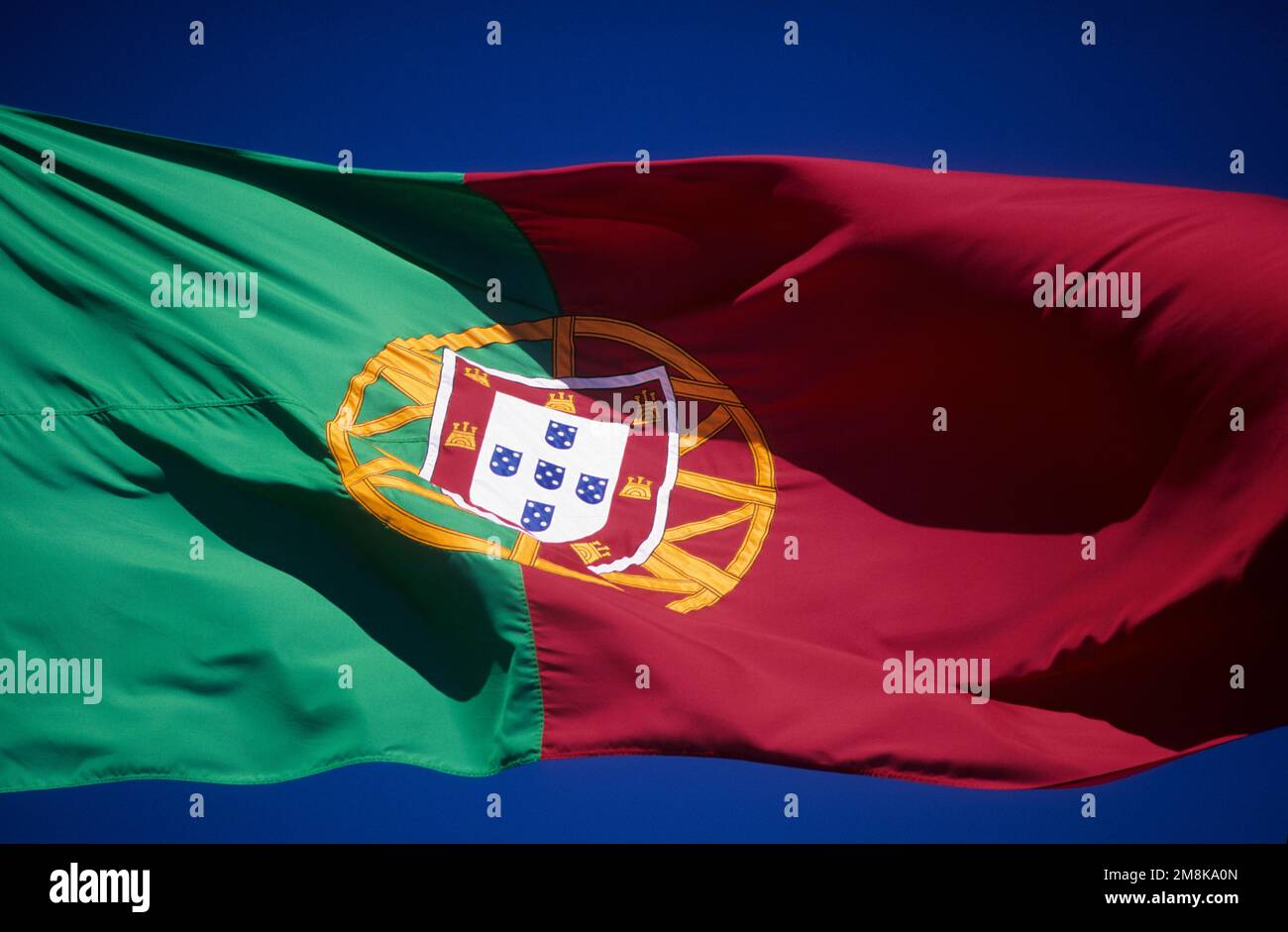 Portugal, national flag/colours Stock Photo - Alamy