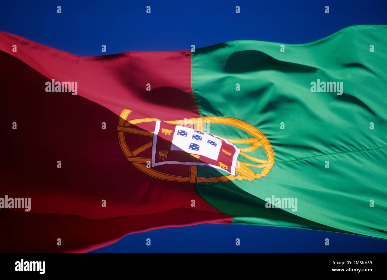Portugal, national flag/colours Stock Photo - Alamy