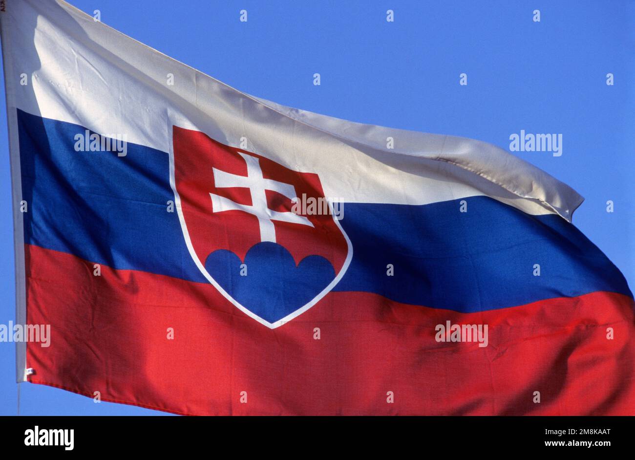 Slovakian flag hi-res stock photography and images - Alamy