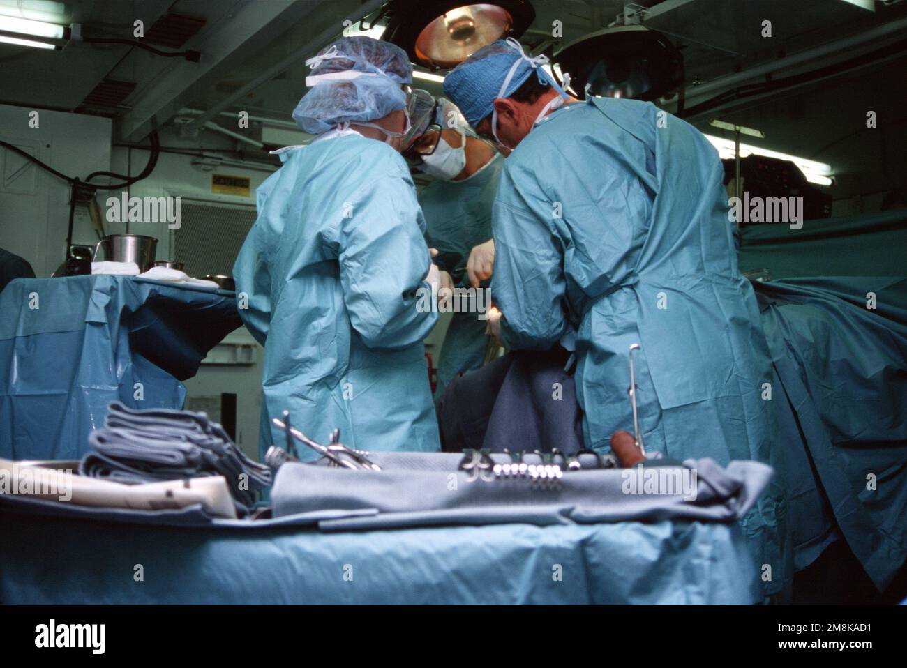 A team of USAF Surgeons from the 60th Medical Group, Travis AFB ...