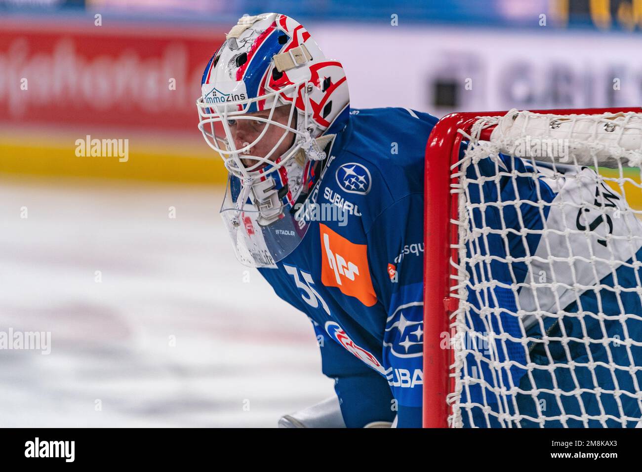 January 14, 2023, Zurich, Swiss Life Arena, NL: ZSC Lions - Geneve ...