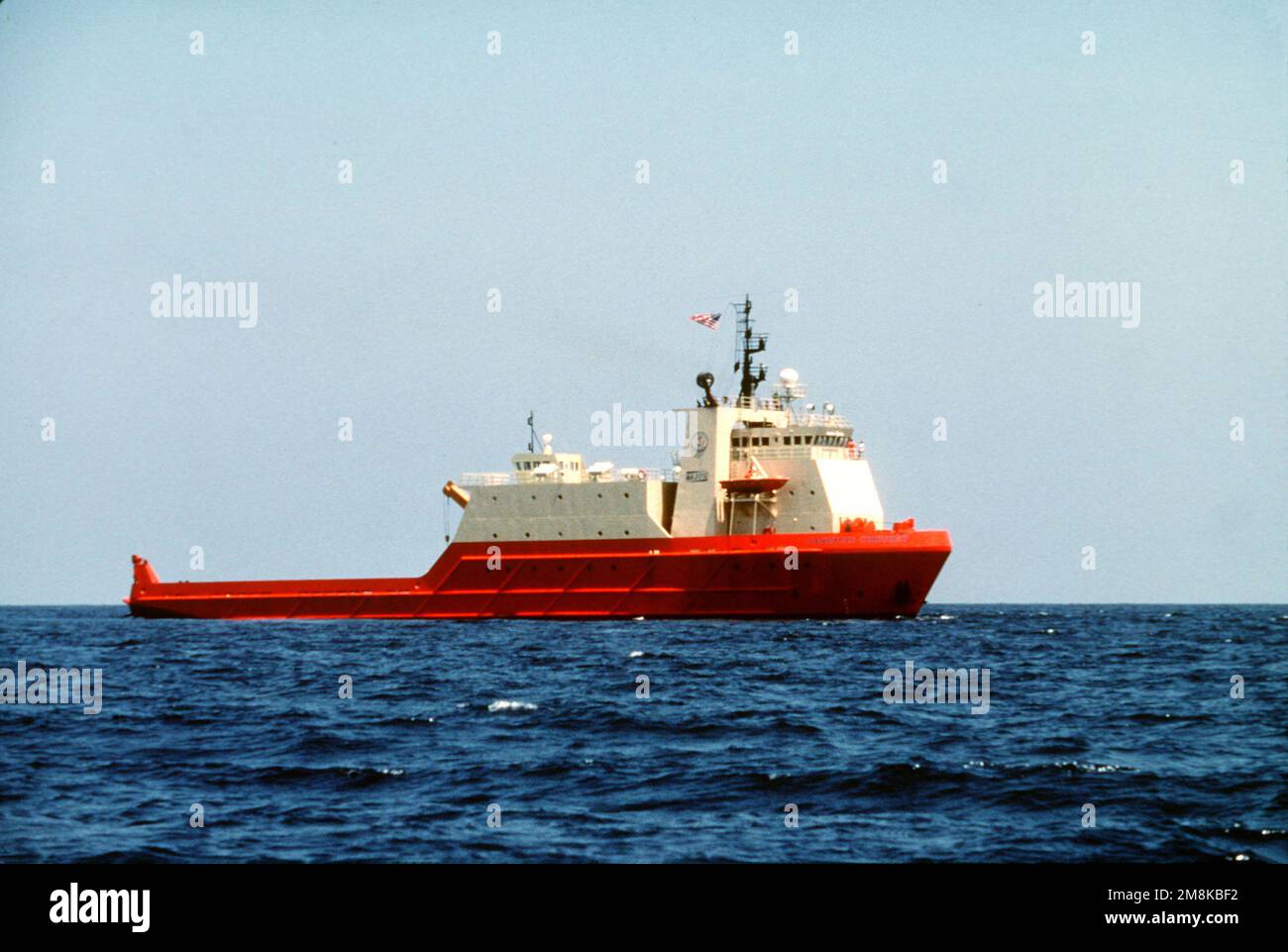 A starboard side view of the Deep Submergence Rescue Vehicle (DSRV ...