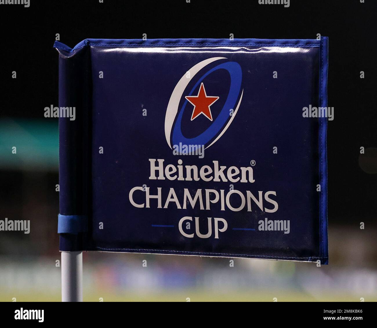 Heineken Champions Cup branding during the European Champions Cup match ...