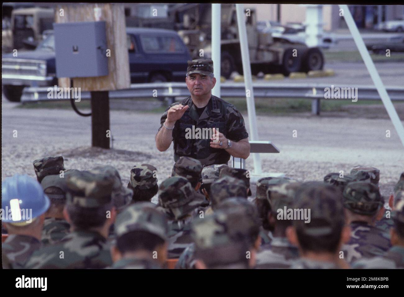 US Air Force CHIEF of STAFF General Ronald R. Fogelman speaks with ...