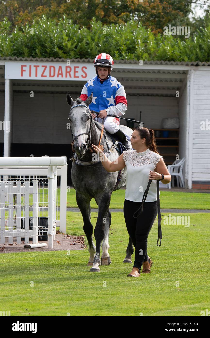 The downland the at the races app handicap stakes hi-res stock ...
