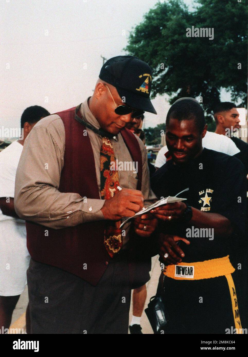 During a recent visit, super Heavyweight Boxing Champion, George ...