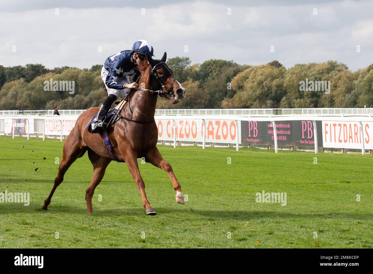 Windsor, Berkshire, UK. 3rd October, 2022. Horse Caleta Sunrise (No 11 ...