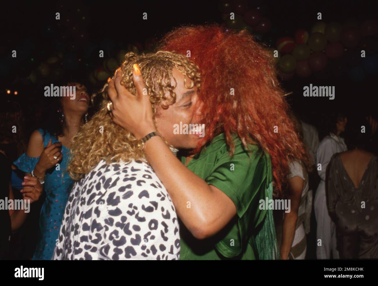 Michael Jackson and Ruth Pointer 1985. Credit: Ralph Dominguez ...