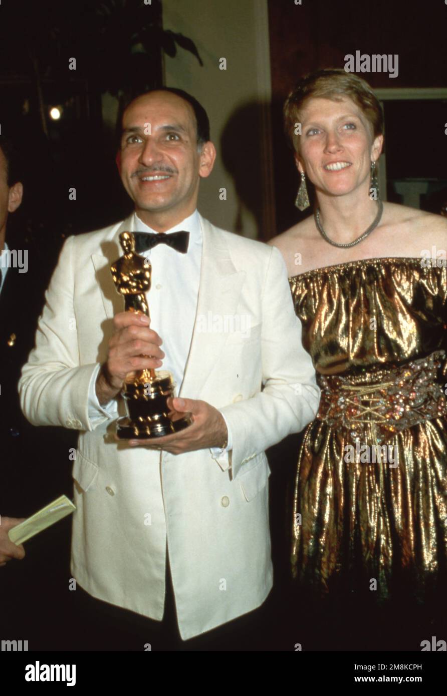 Ben Kingsley and Alison Sutcliffe during 55th Annual Academy Awards at ...