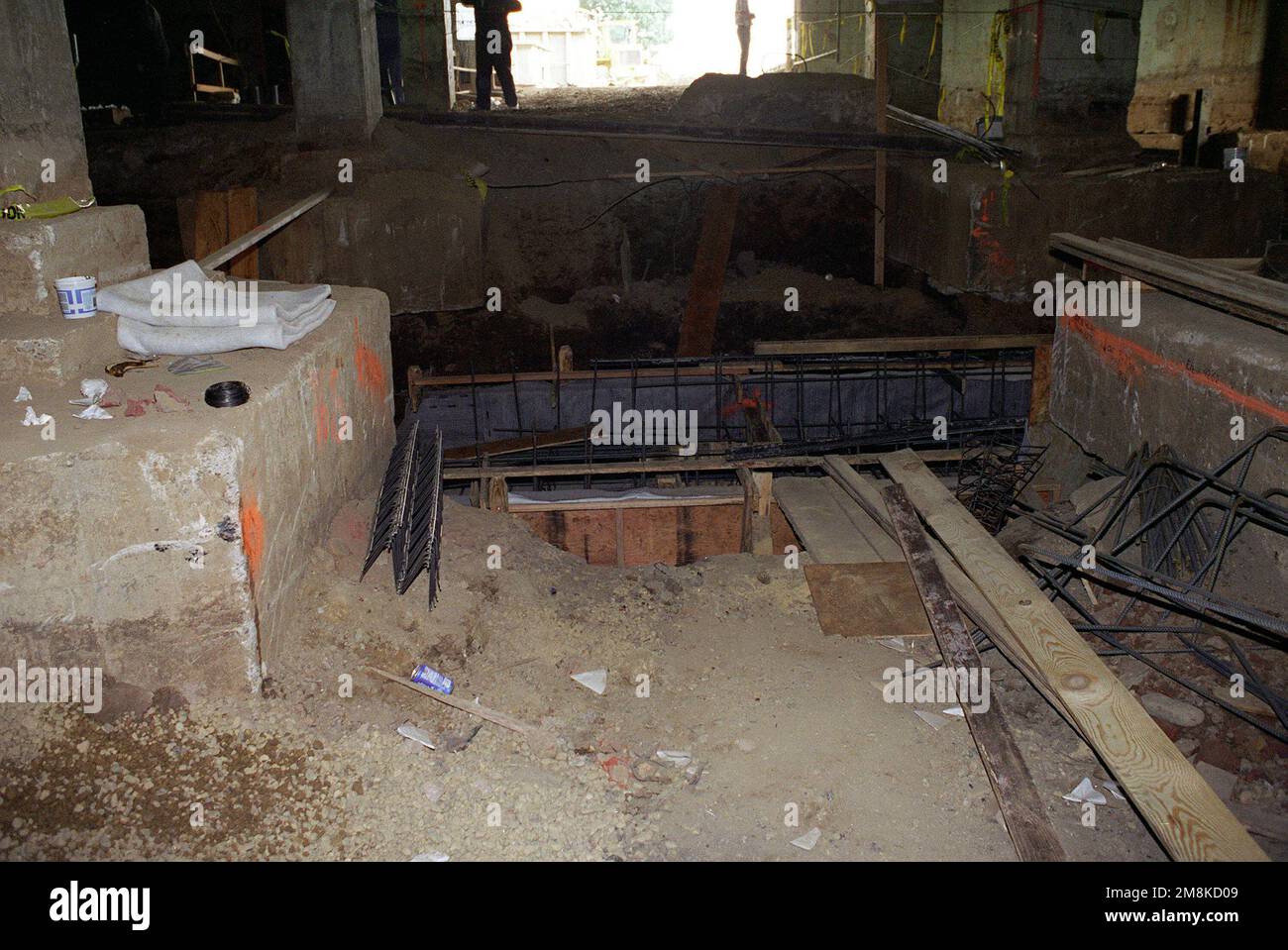 Renovation of the Pentagon building. Phase 1 construction during the ...