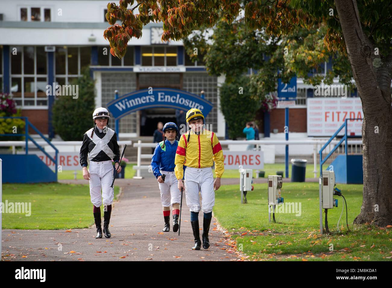 Windsor, Berkshire, UK. 3rd October, 2022. Jockey Callum Shepherd ...