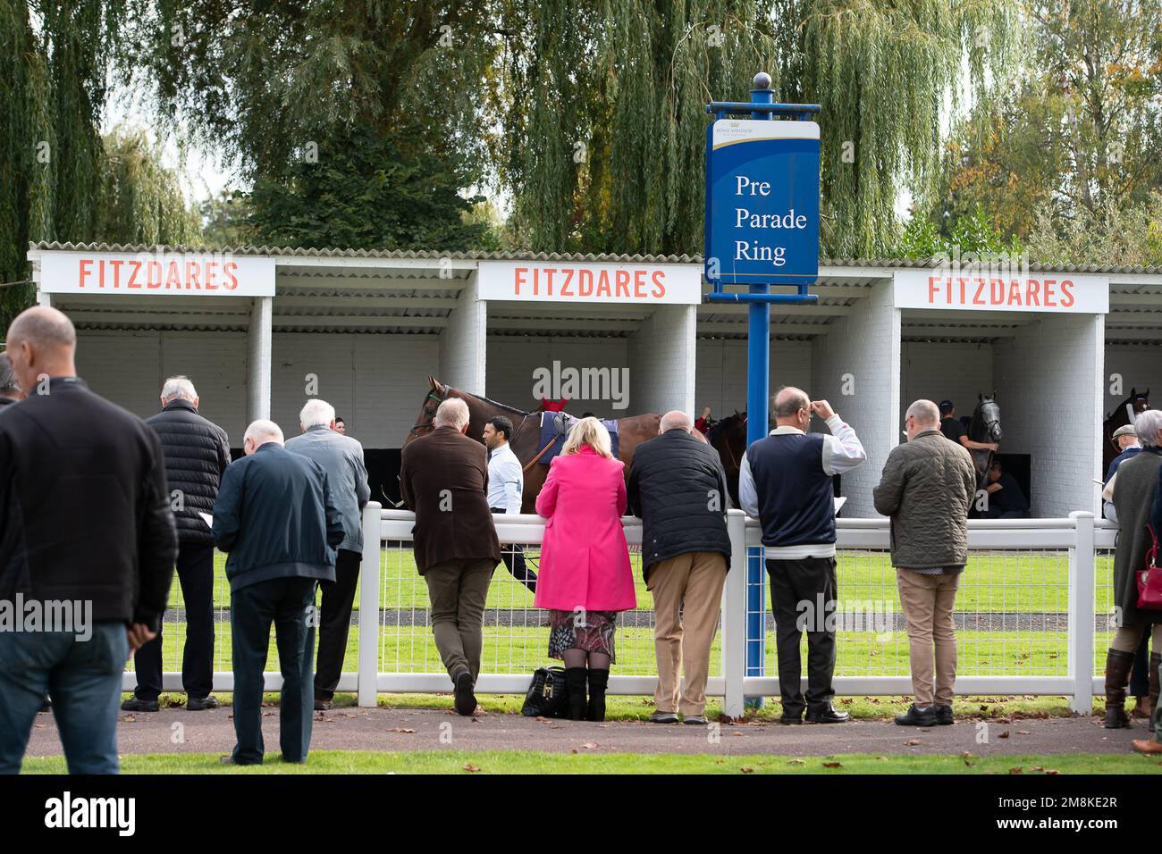 Windsor, Berkshire, UK. 3rd October, 2022. Racegoers at at Royal ...