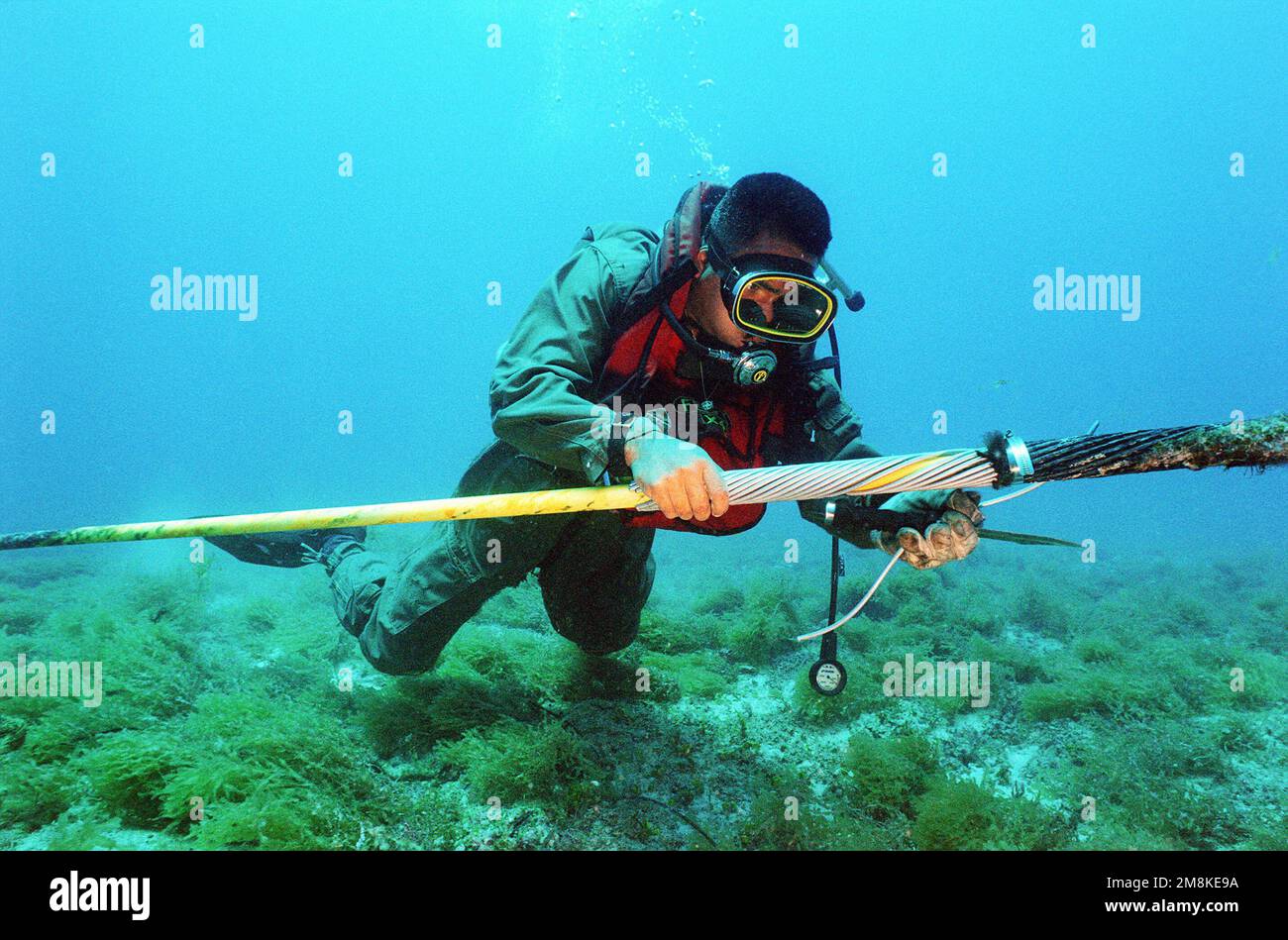 Hospital Corpsman Second Class (HM2) (DV) Samson Mata of Underwater ...