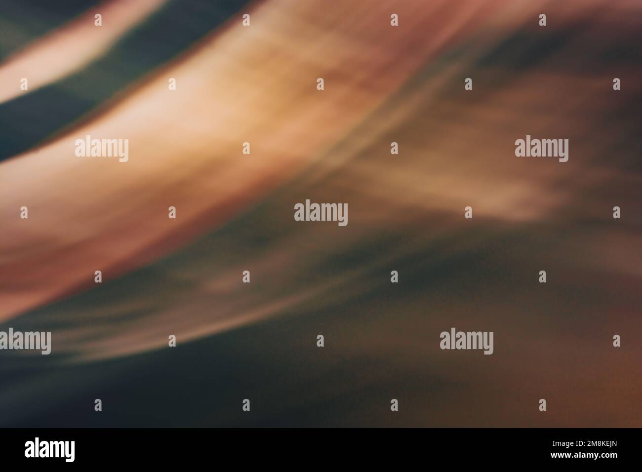 Wavy abstract dirty brown background in warm colors as a curtain with a ...