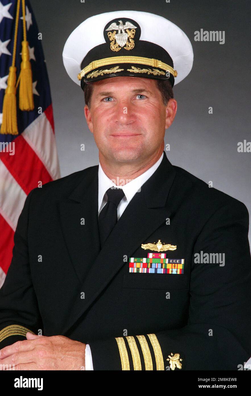 Captain James R. Garben, USN (covered). Country: Unknown Stock Photo ...
