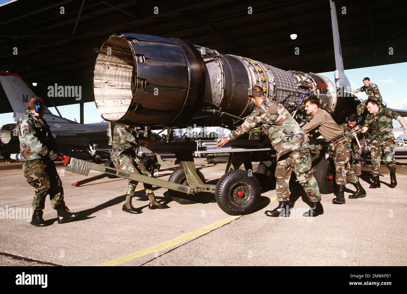 F-16 maintenance personnel from the 13th Fighter Squadron, Misawa Air ...