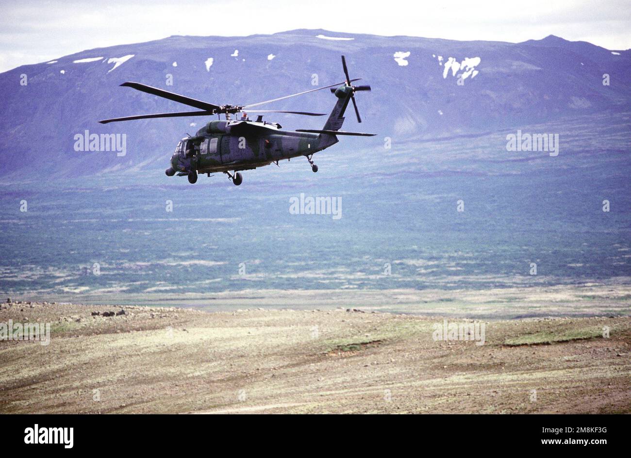 An HH-60G Pave Hawk from the 56th Rescue Squadron, Keflavik NAS ...