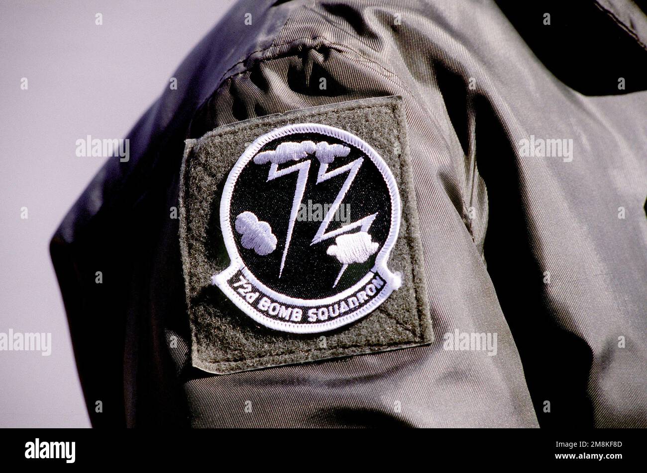 Patch worn by the members of the 72nd Bomber Squadron (BS), assigned to ...