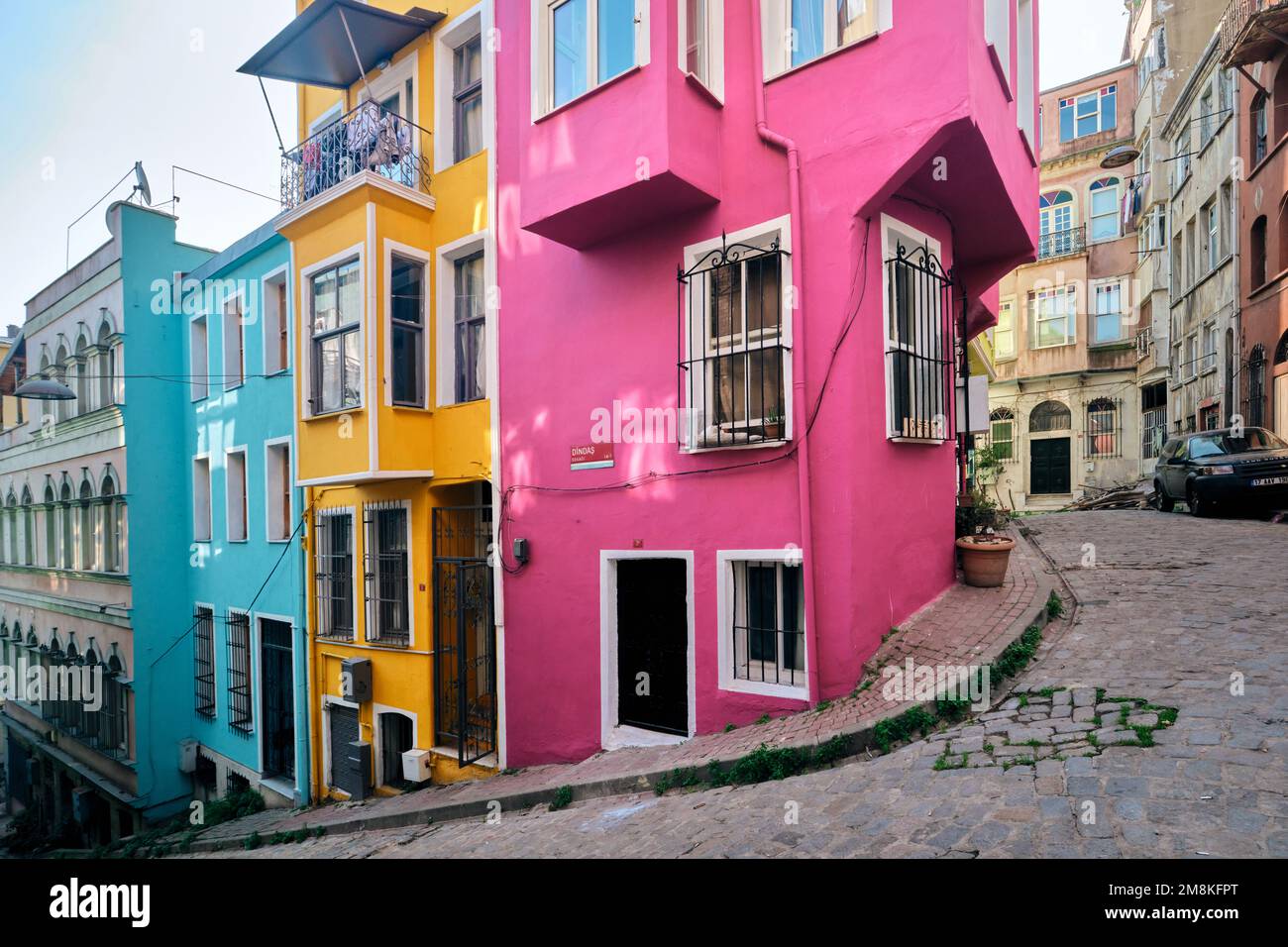 Balat and istanbul colourful houses hi-res stock photography and images ...