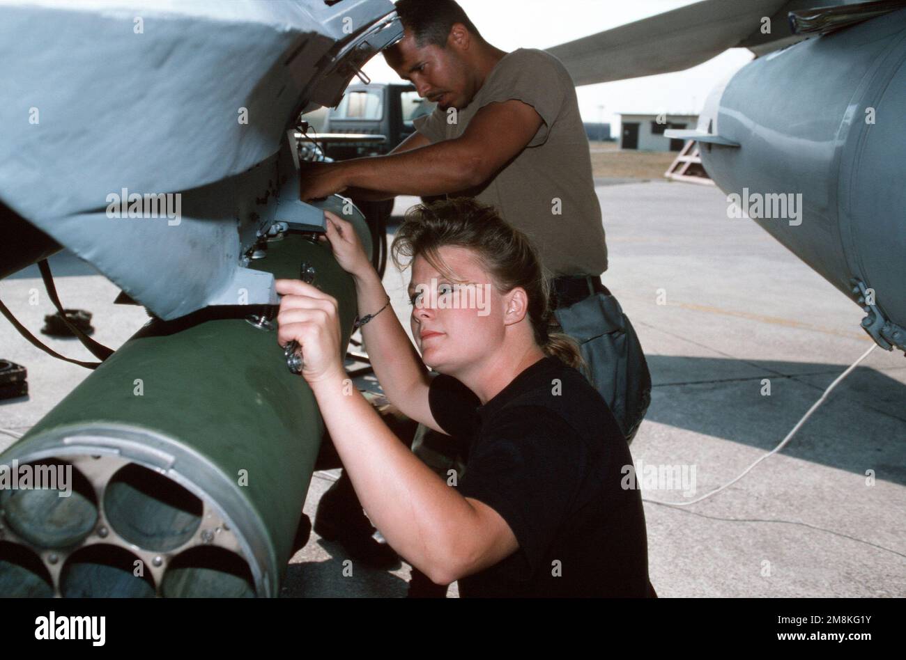 US Air Force SENIOR AIRMAN Julie C. Eck, 555th Fighter Squadron, Aviano ...