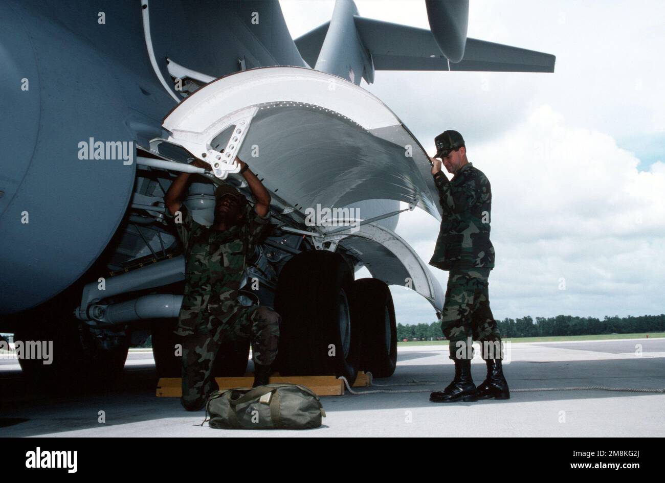 US Air Force SENIOR AIRMAN Eric Turner and MASTER Sergeant Paul White ...