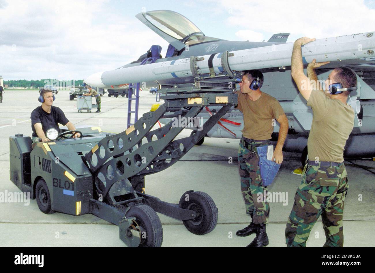 74th Fighter Squadron's A1C David Kersey, A1C Phillip Ball, and STAFF ...