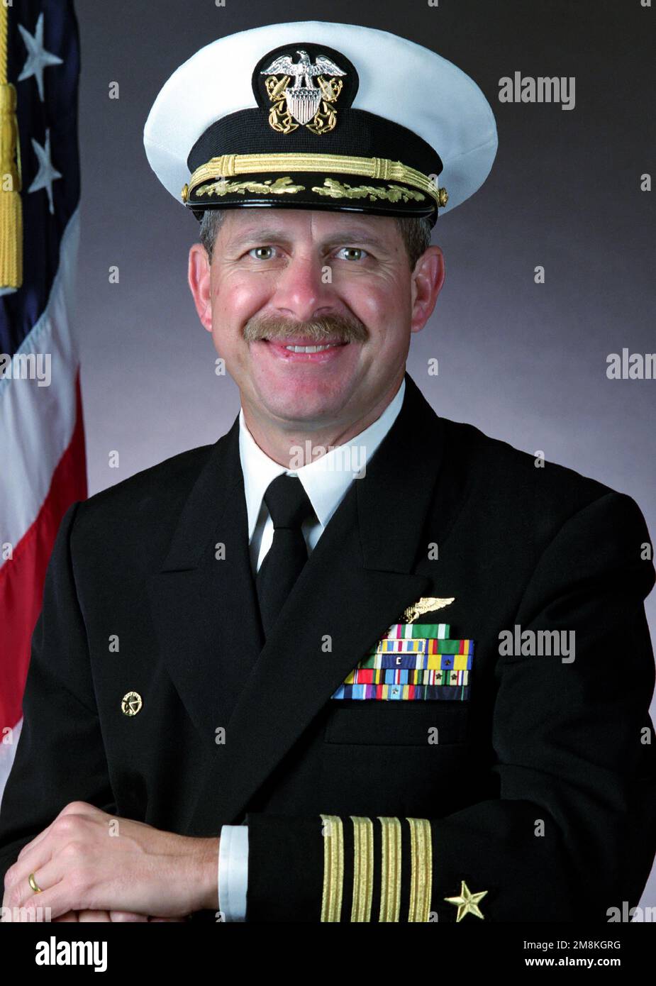 Captain Conrad A. Langley, USN (covered). Country: Unknown Stock Photo ...