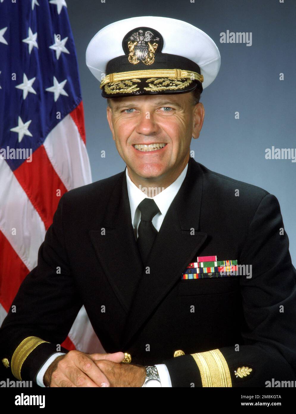 Rear Admiral (lower half) Jerry K. Johnson, USN (covered). Country ...