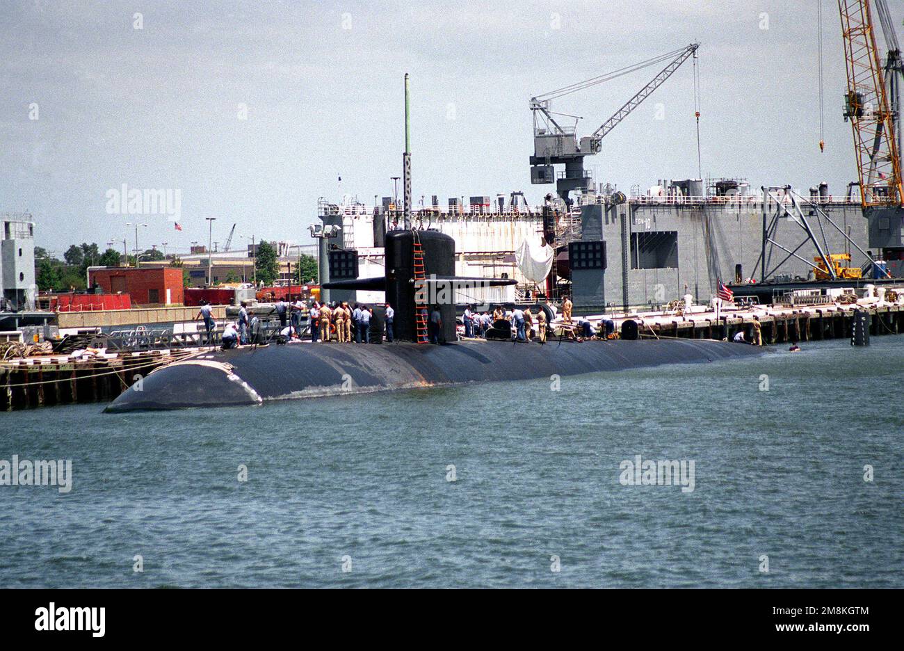 Uss baltimore nuclear powered submarine hi-res stock photography and ...