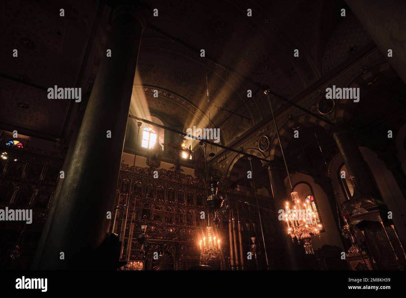 Istanbul, Turkey - January, 2023: Interior view of The Patriarchal ...