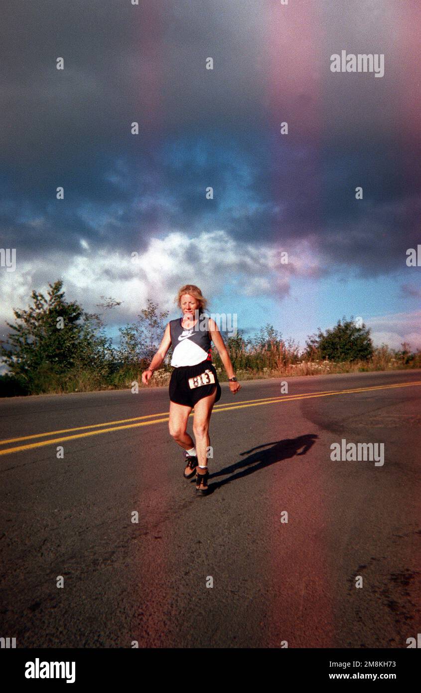 MASTER Sergeant Cindie McKenna, a world class ultra-marathon runner and ...
