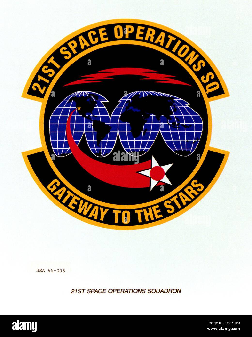 Approved Insignia for the 21st Space Operations Squadron. Exact Date ...