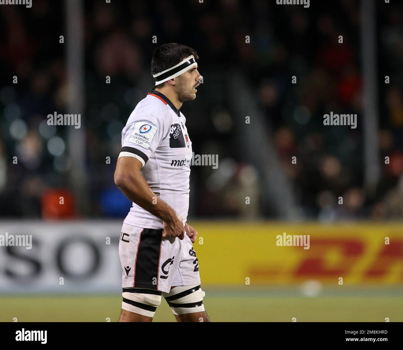 Dylan Cretin of Lyon Rugby during the European Champions Cup match ...