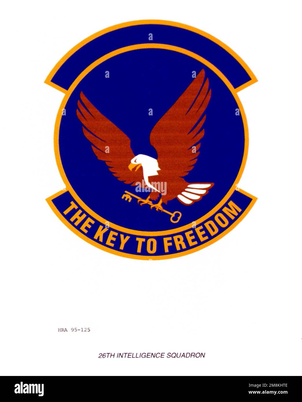 Approved Insignia for the 26th Intelligence Squadron. Exact Date Shot ...