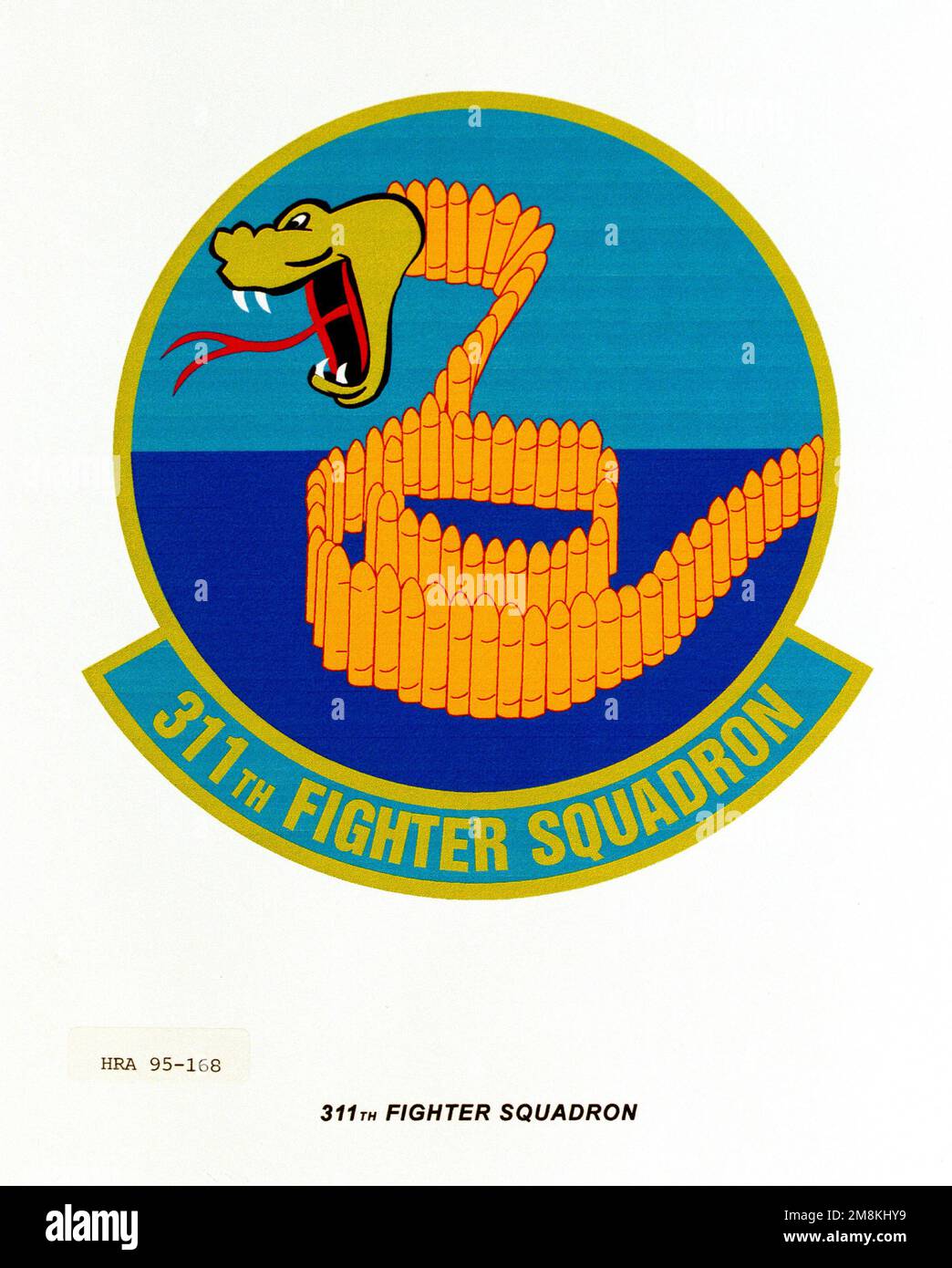 Approved Insignia for the 311th Fighter Squadron. Exact Date Shot ...