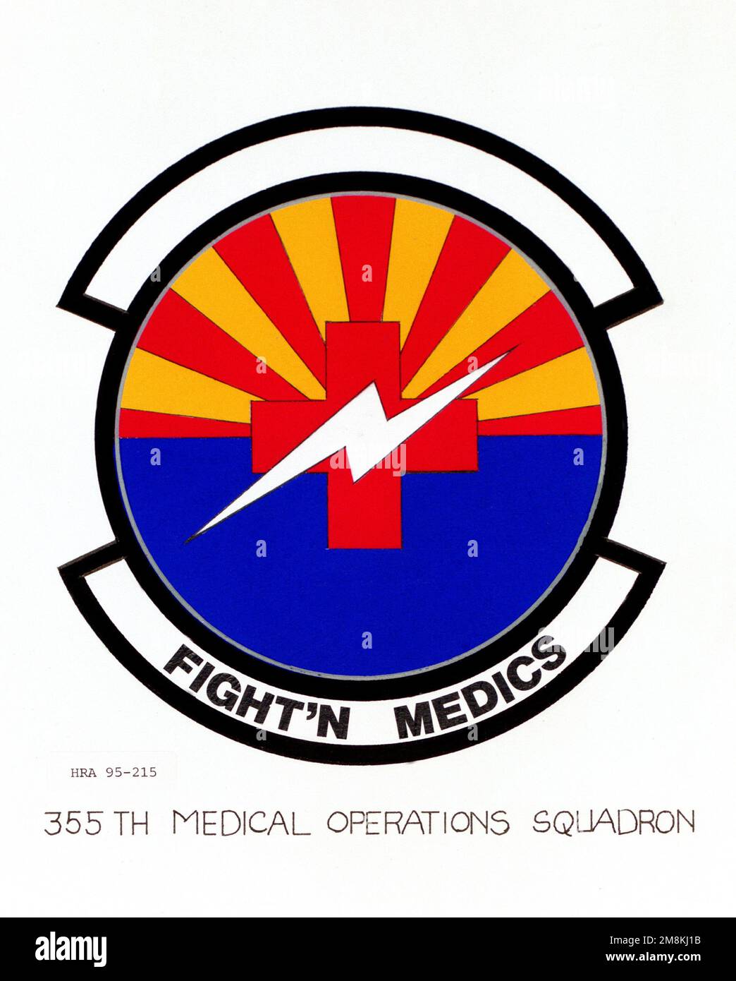 Approved Insignia for the 355th Medical Operations Squadron. Exact Date ...
